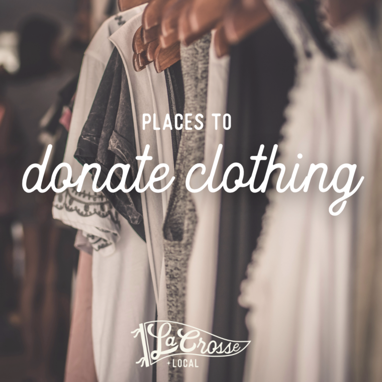 Places to Donate Clothing in La Crosse | La Crosse Local